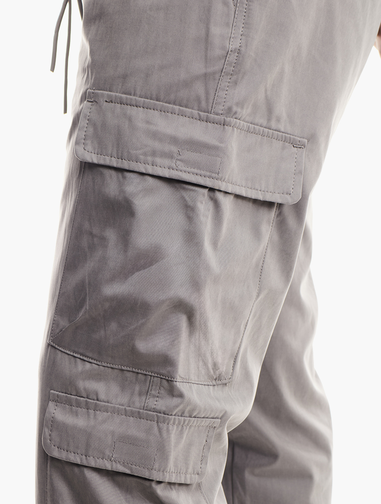 MyRunway | Shop Forever 21 Grey Cargo Drawstring Joggers for Men from MyRunway.co.za